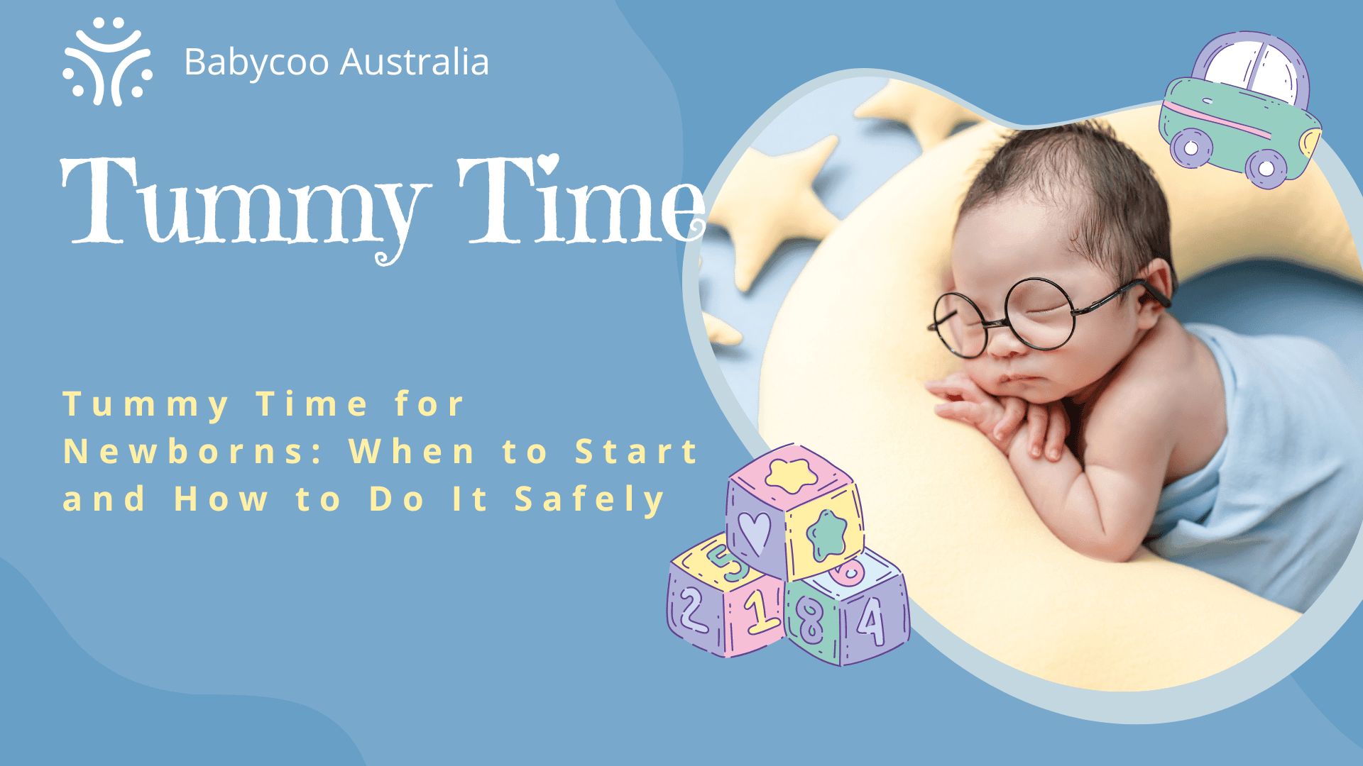Tummy Time for Baby: When to Start and How to Do It Safely – BabyCoo Aus