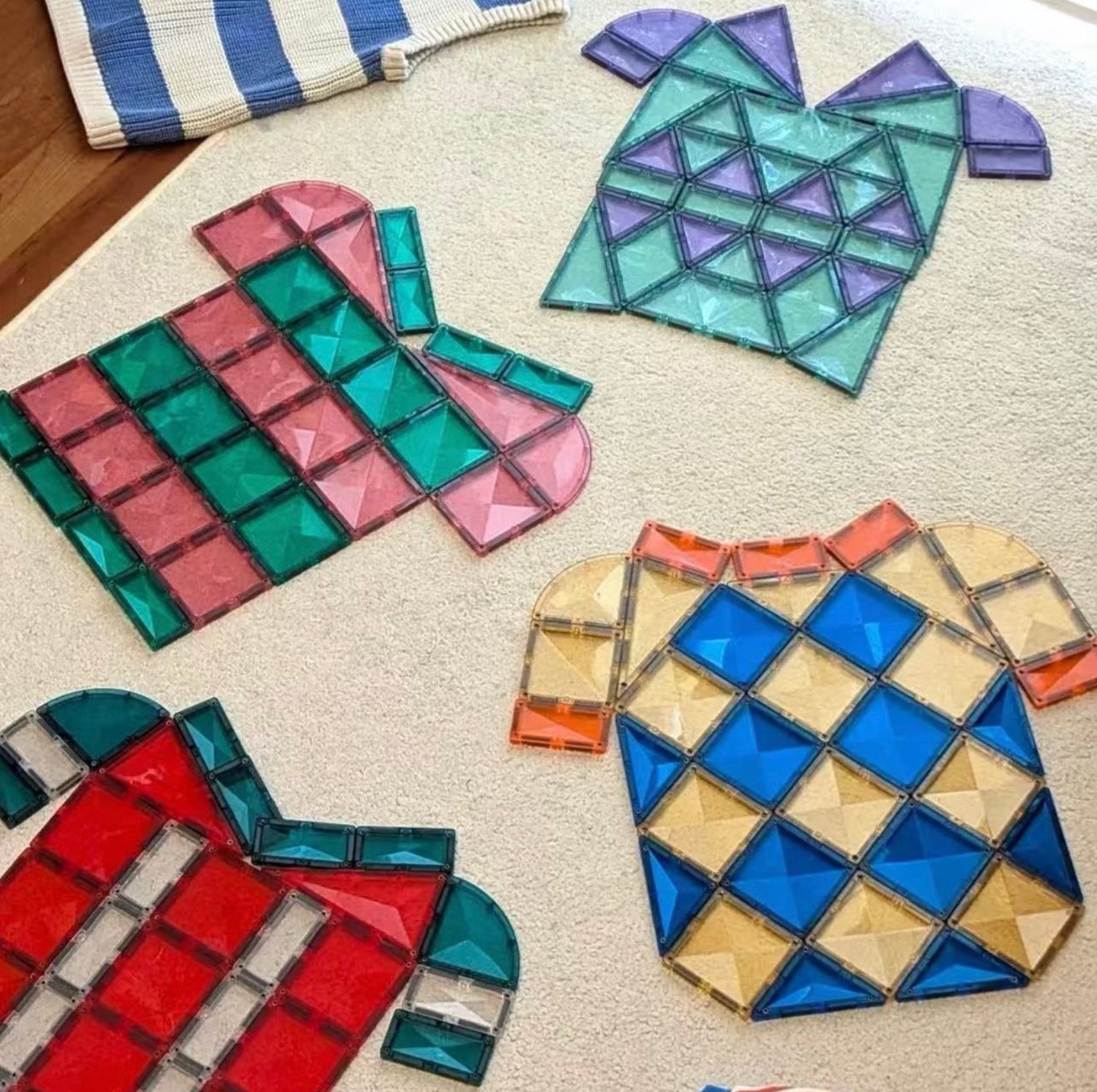 100 Creative Play Ideas with Magnetic Tiles – BabyCoo Aus